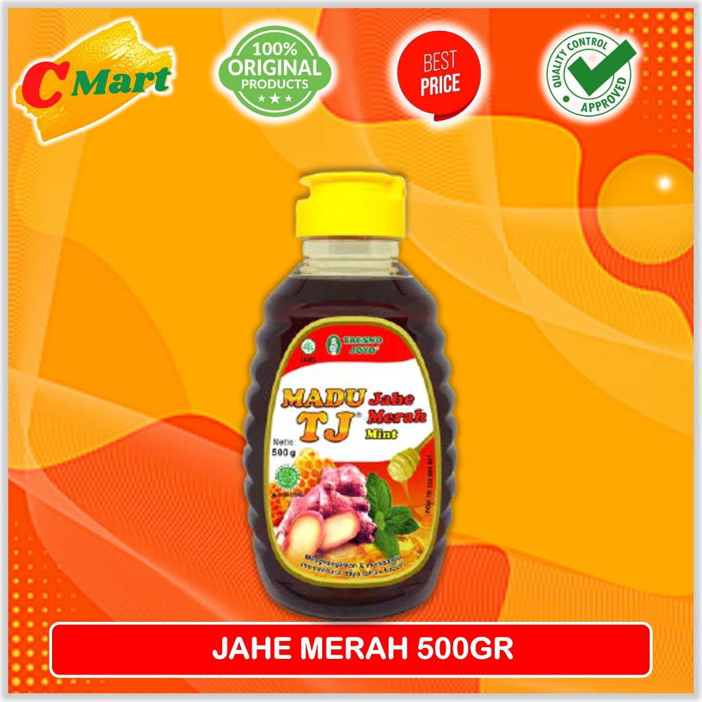 Jual Madu TJ Jahe Merah Mint 500gr - TJ Madu Menghangatkan & Menjaga ...