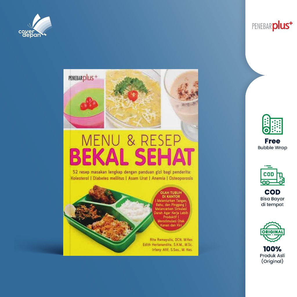 Jual BUKU MASAK - MENU DAN RESEP BEKAL SEHAT - PENEBAR PLUS | Shopee ...