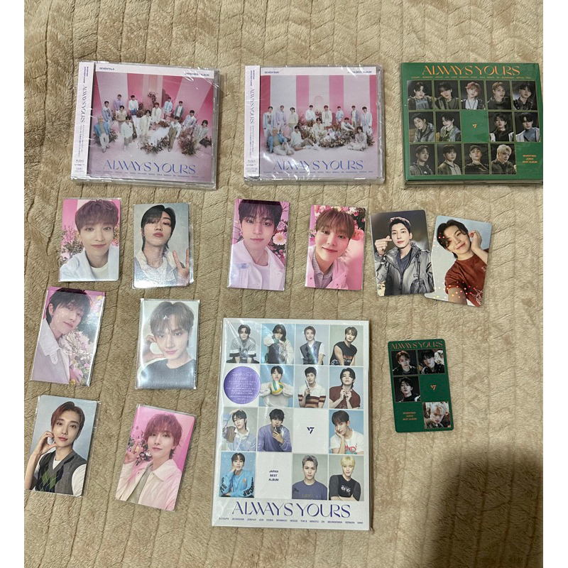 Jual Ready Stock - Seventeen Always Yours Album Unsealed Pob Bene UMS Weverse Japan Pc Wonwoo ...