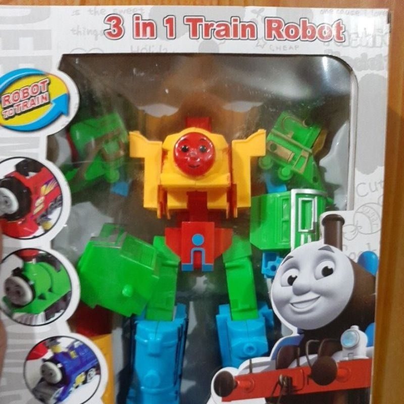 Jual mainan train robot/deformation robot kereta api | Shopee Indonesia