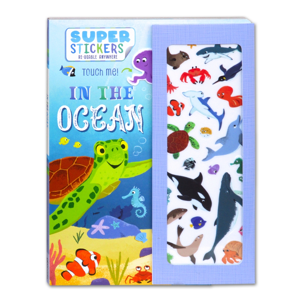 Jual [Igloo Books] In the Ocean Super Stickers Book (Re-usable Anywhere ...