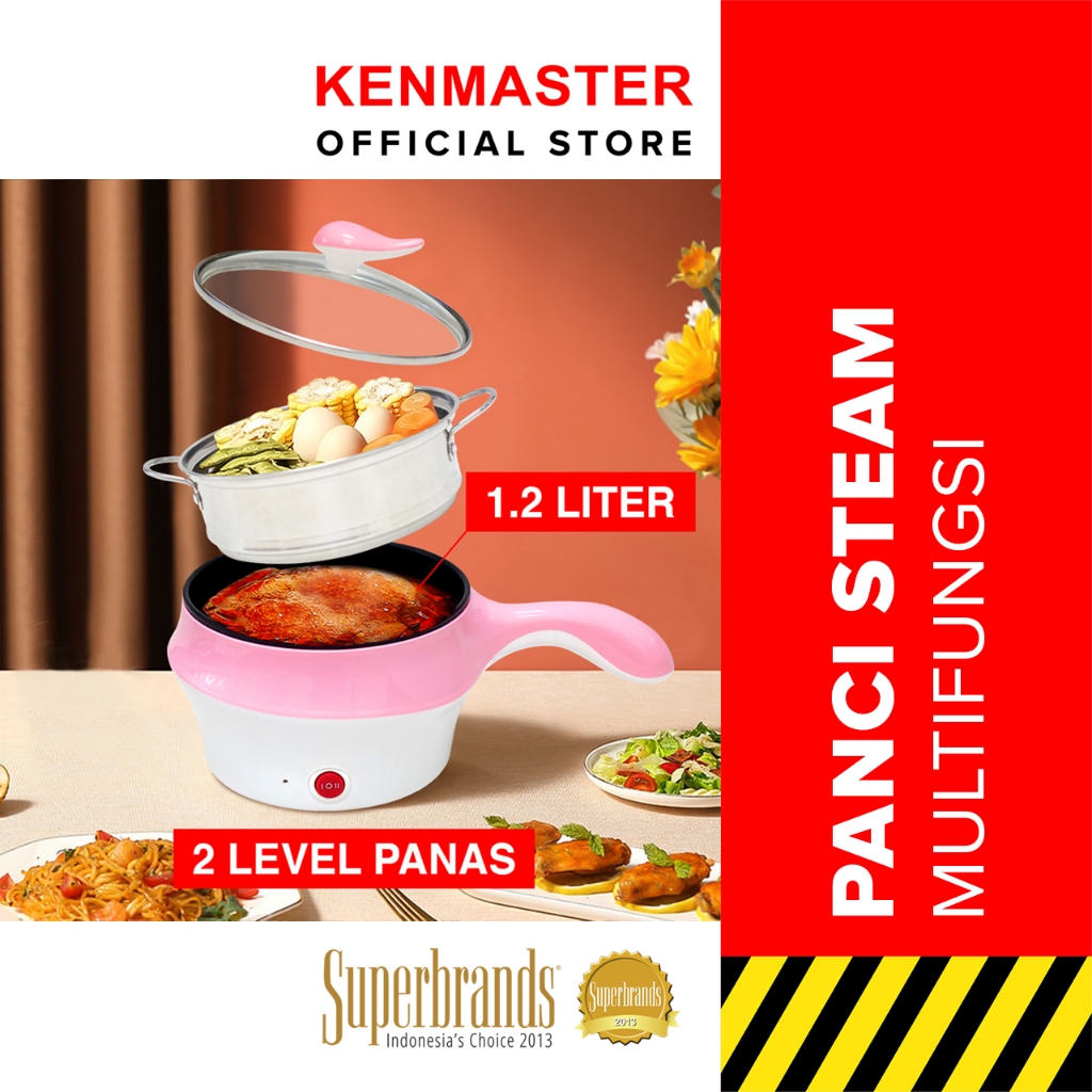Jual Kenmaster Steam & Cooking PD Electric KM-19 / Panci Serbaguna ...