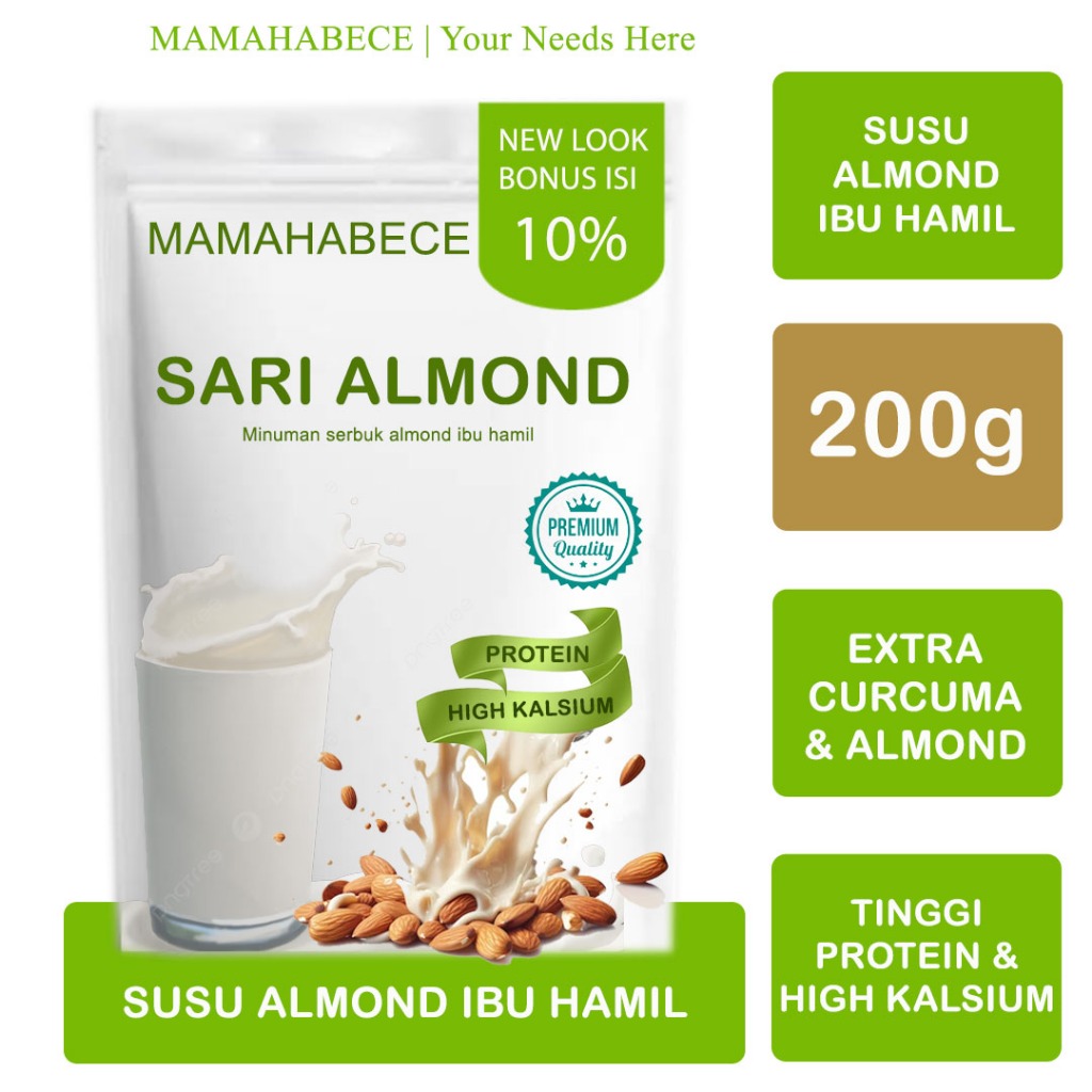 Jual Susu Bumil Ibu Hamil Trimester Ibu Hamil Muda Susu Almond Bumil ...