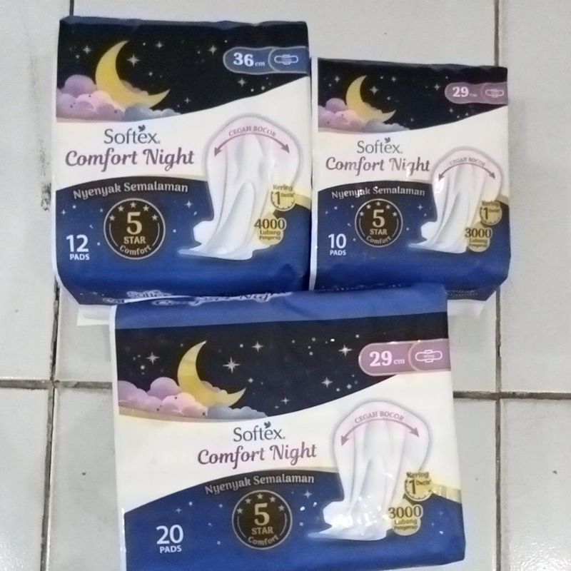 Jual SOFTEX COMFORT NIGHT 29CN WING | Shopee Indonesia