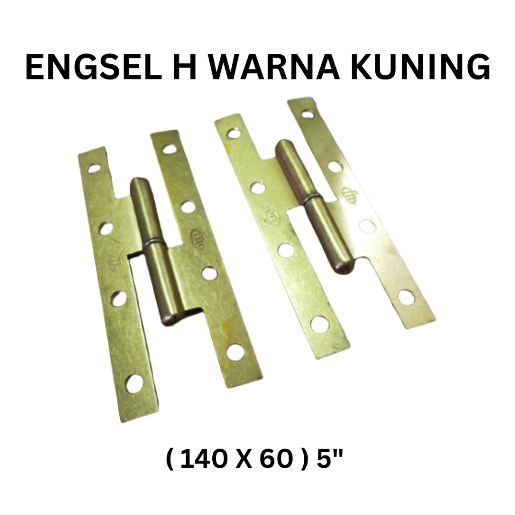 Jual Planet88 - PT88 - ENGSEL H KUNING / ENGSEL CABUT 5" (140 X60 ...