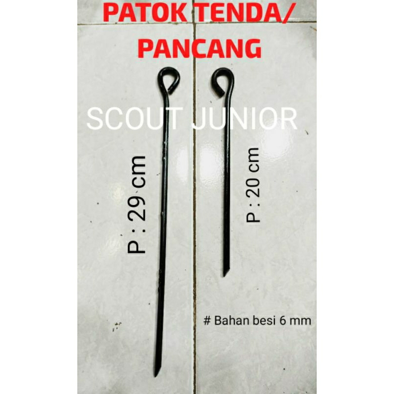 Jual PANCANG TENDA / PATOK BESI | Shopee Indonesia