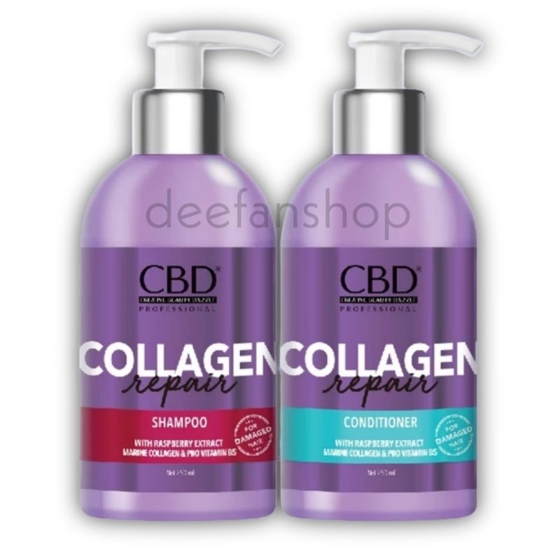 Jual CBD COLLAGEN Shampoo / Conditioner 250ml | Shopee Indonesia
