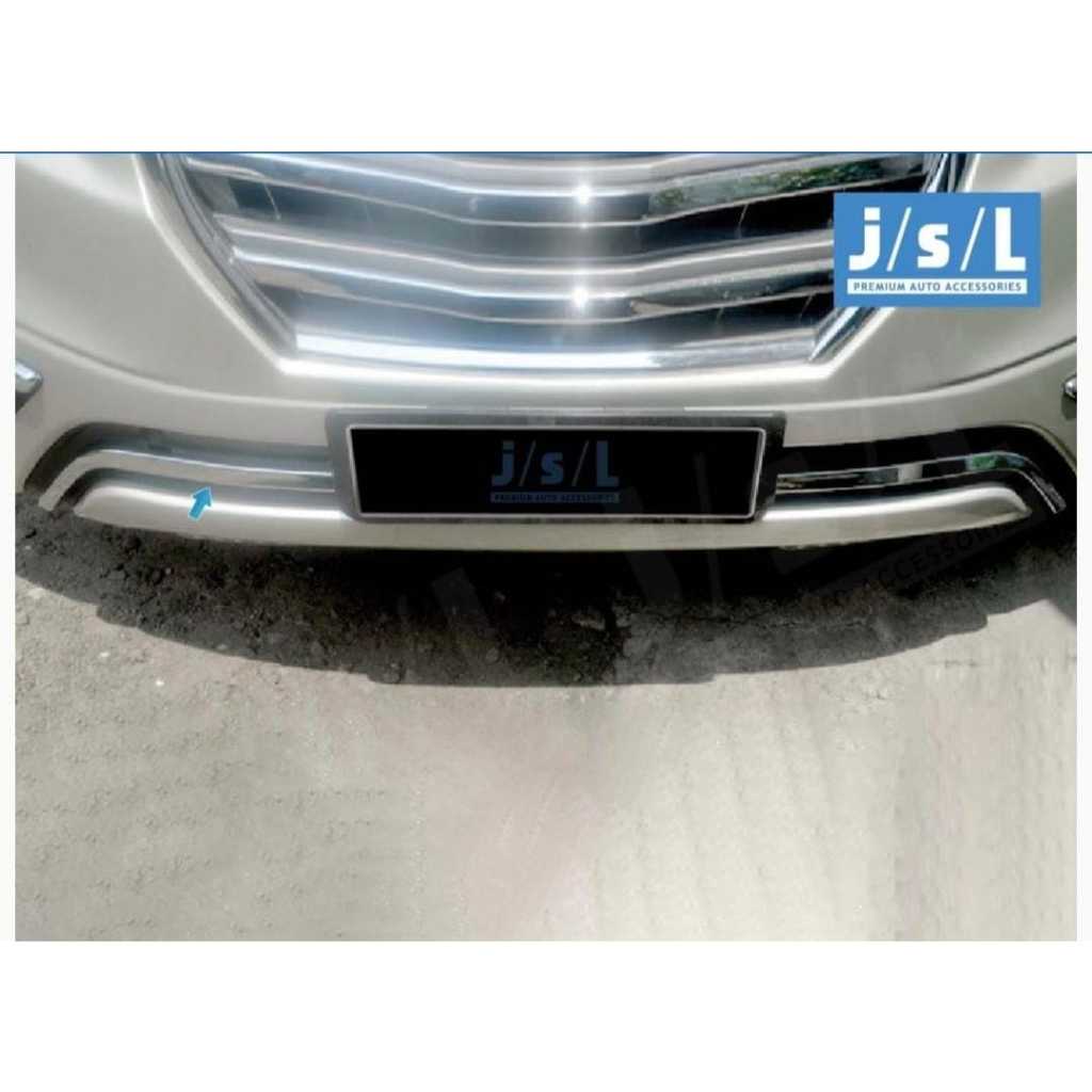 Jual Front Bumper Trim Chrome Mobil Grand Kijang Innova | Shopee Indonesia