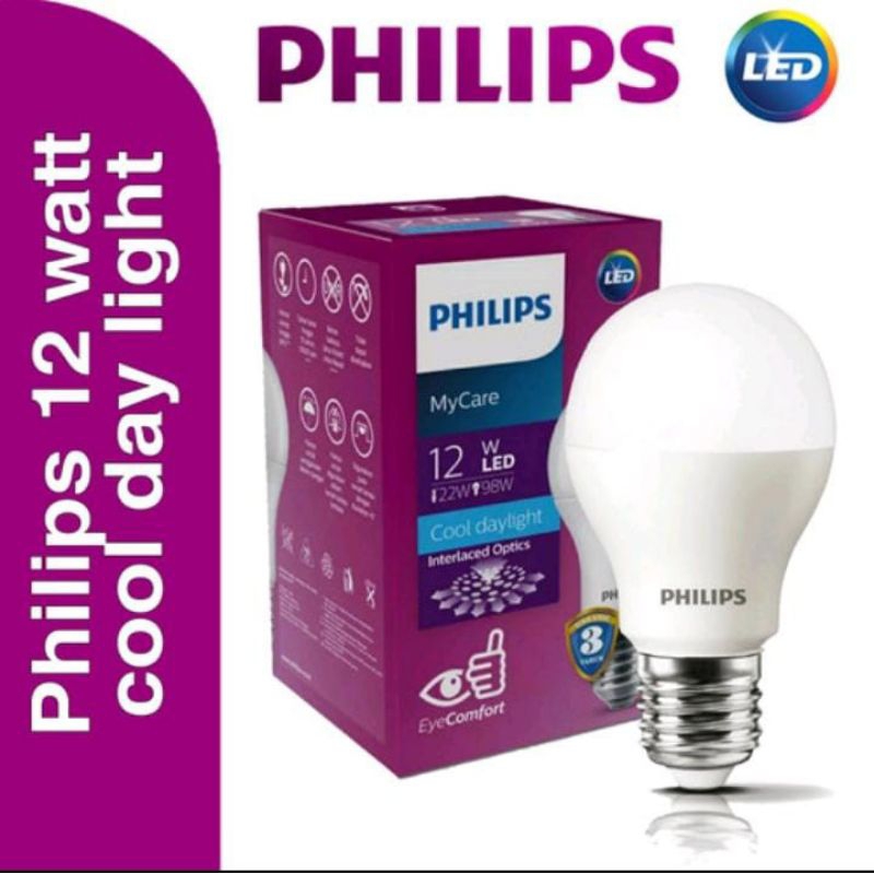 Jual LAMPU PHILIPS LED 12 WATT | Shopee Indonesia