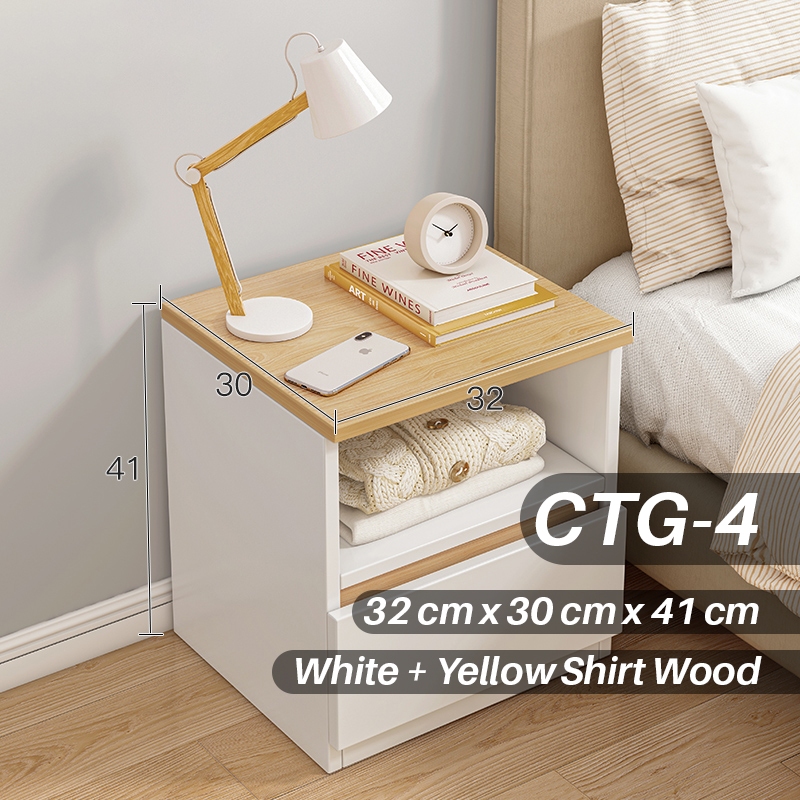 Jual Meja Nakas Minimalis Lemari Kabinet 2 Susun Laci Rak Kabinet ...
