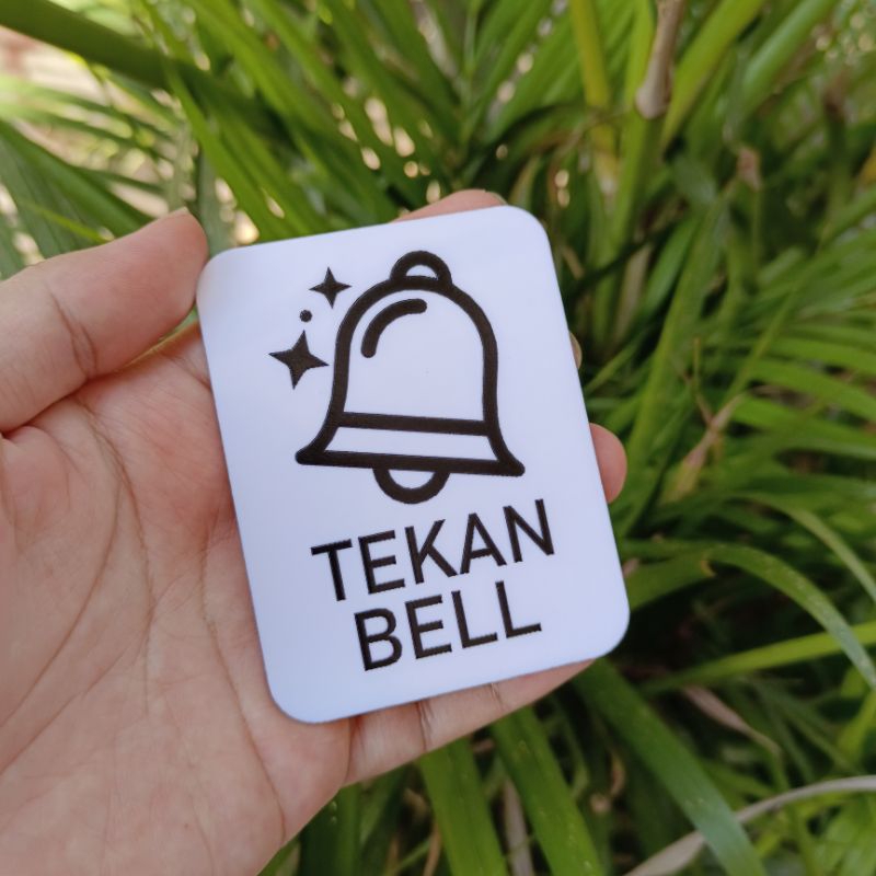 Jual TULISAN TEKAN BELL RUMAH PUTIH | Shopee Indonesia
