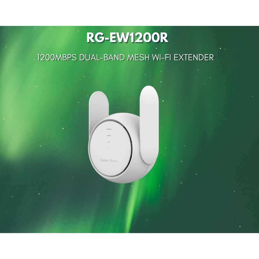 Jual RUIJIE REYEE RG-EW1200R 1200MBPS Dual-band Mesh Wi-Fi Extender ...