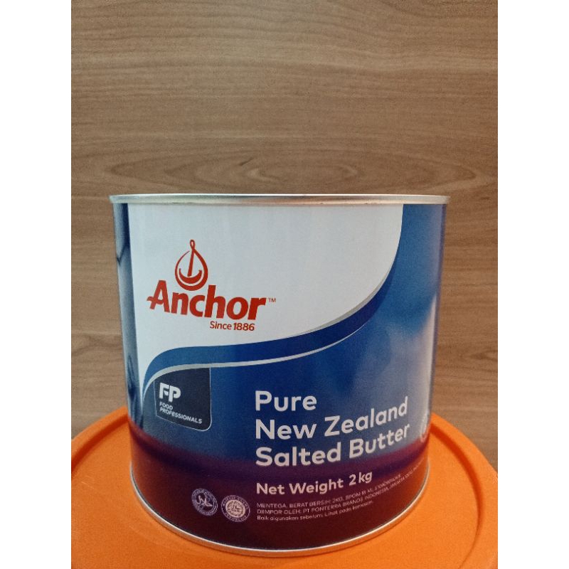 Jual Butter anchor salted 2kg | Shopee Indonesia