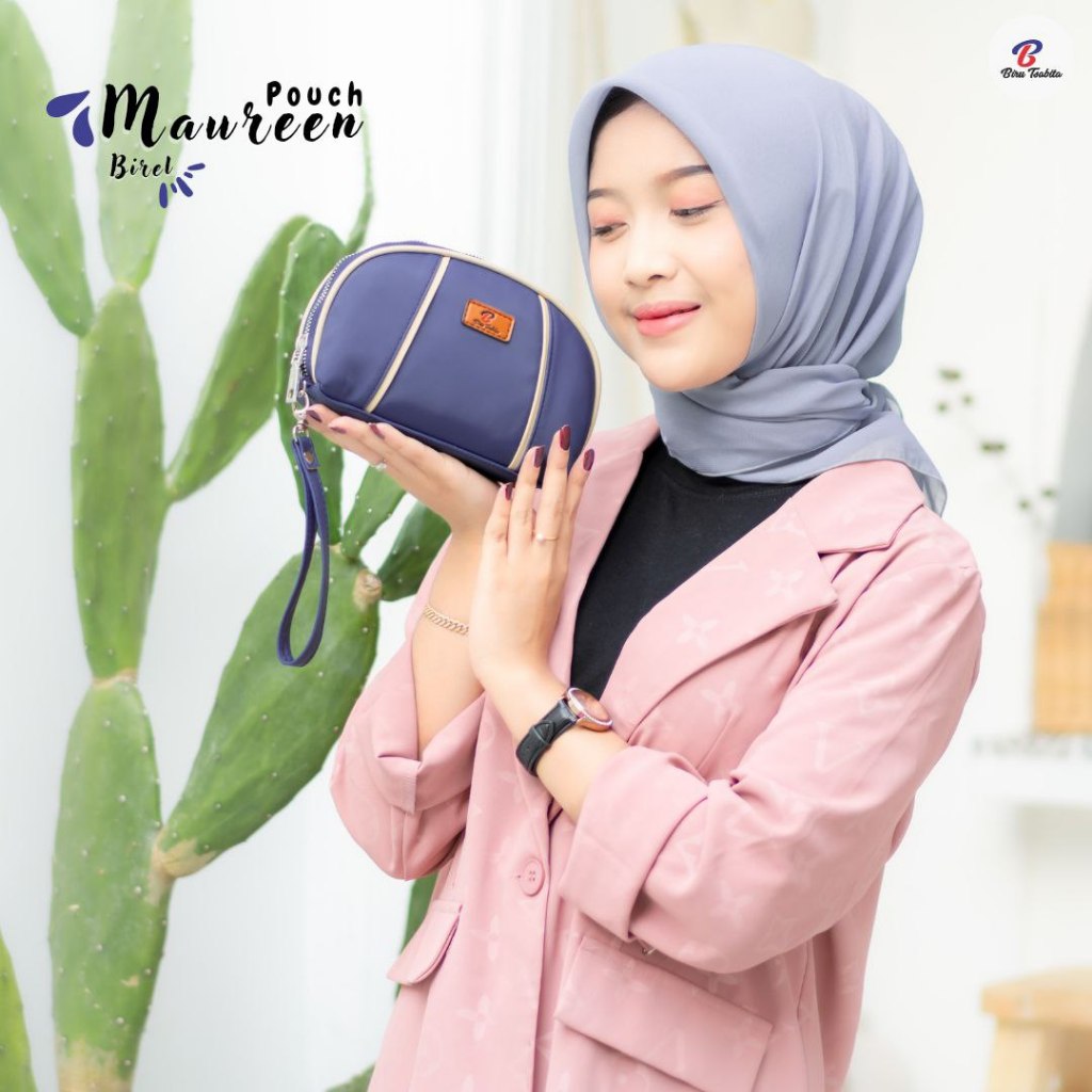 Jual Vast Galeri - POUCH MAUREEN BIRU TSABITA | Shopee Indonesia