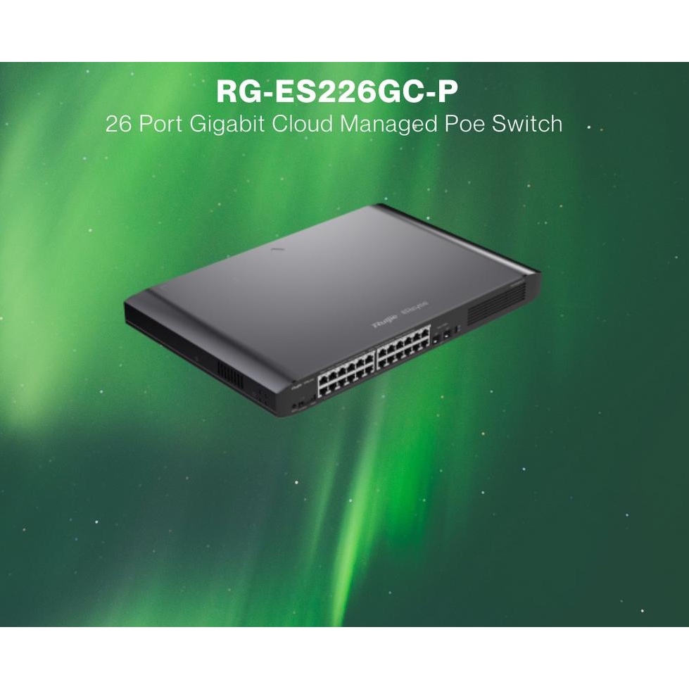 Jual RUIJIE REYEE RG-ES226GC-P 24*PORTS POE GIGABIT MANAGE SWITCH ...