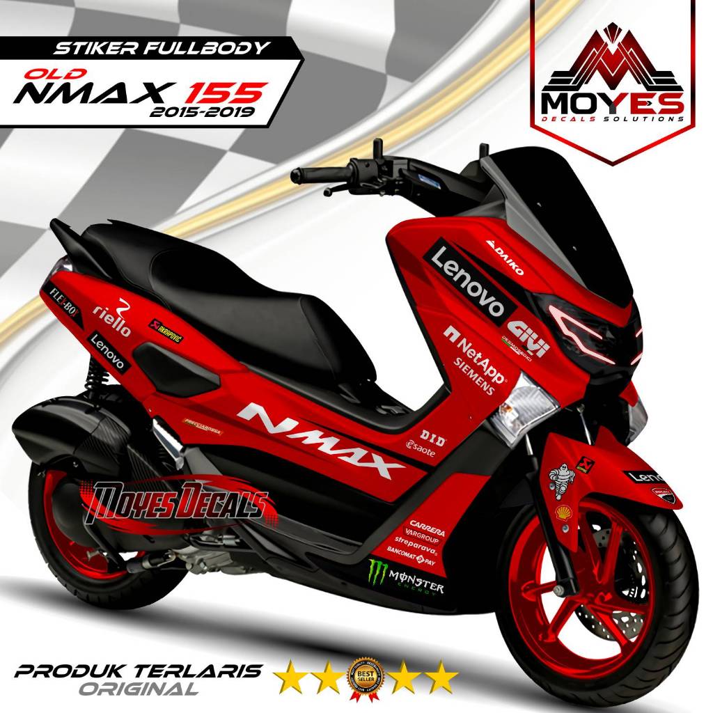 Jual TERBARU Decal Nmax old 155 Fullbody / Stiker Nmax old Fullbody ...
