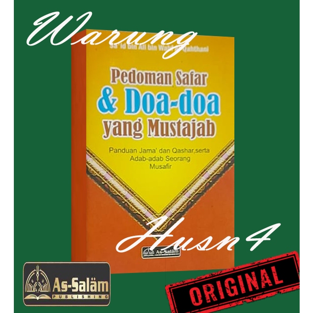 Jual Buku Saku Pedoman Safar Doa-Doa Yang Mustajab & Adab Adab Musafir ...