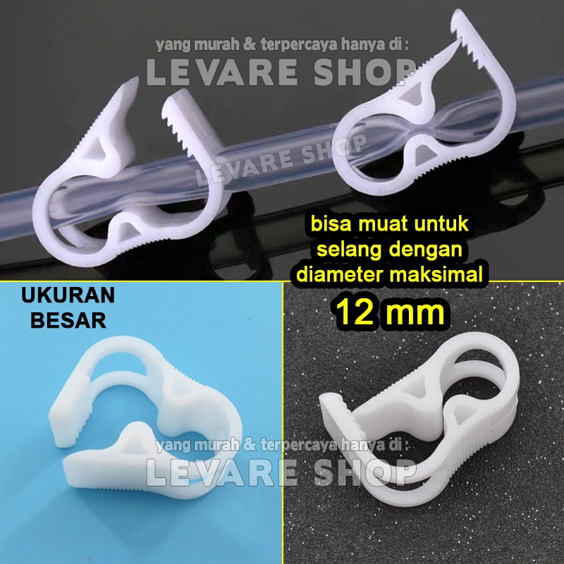 Jual Klip Stopper Besar Penjepit Selang Infus Waterpass Air Aquarium ...