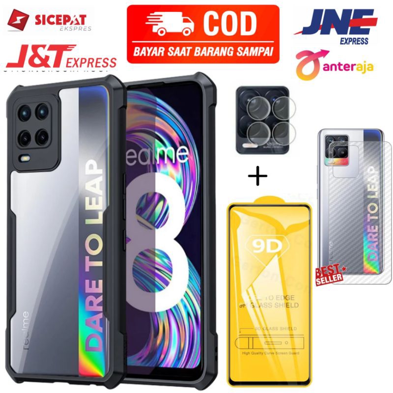 Jual PAKET LENGKAP Case Realme 8 / 8 Pro 4G Shockproff Premium ...