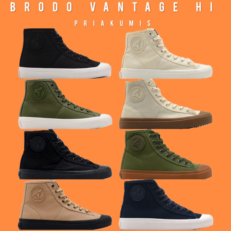 Jual BRODO Official Shop - Sepatu Brodo Vantage V2 Hi Original | Shopee ...