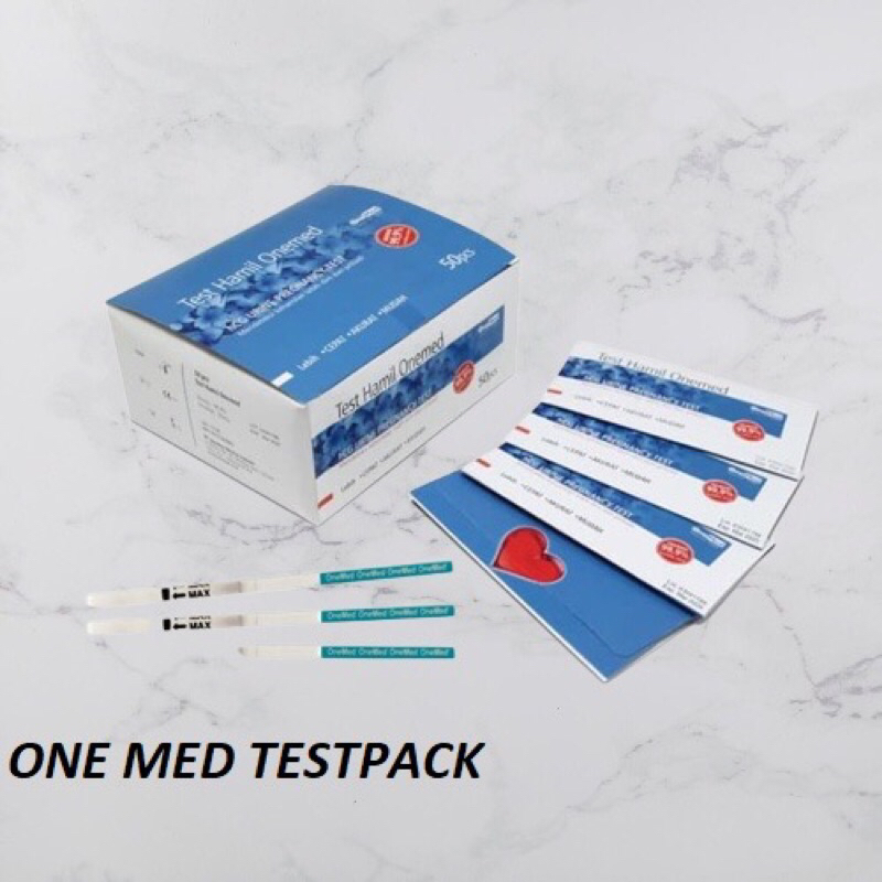 Jual TEST PACk ONEMED TES KEHAMILAN/ONEMED TEST KEHAMILAN STRIP ...