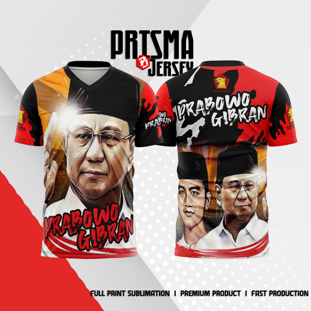 Jual JERSEY BAJU KAOS CAPRES PRABOWO SUBIANTO/JERSEY PRABOWO GIBRAN ... Jual JERSEY BAJU KAOS CAPRES PRABOWO SUBIANTO/JERSEY PRABOWO GIBRAN ...