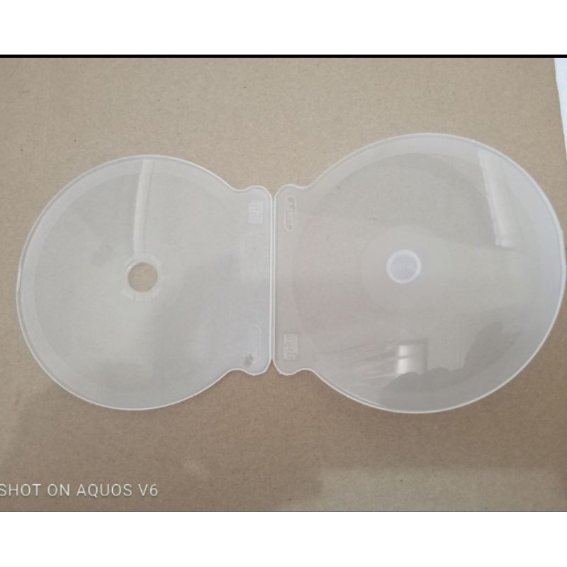 Jual Tempat cd / dvd satuan model oval bening tebal | Shopee Indonesia