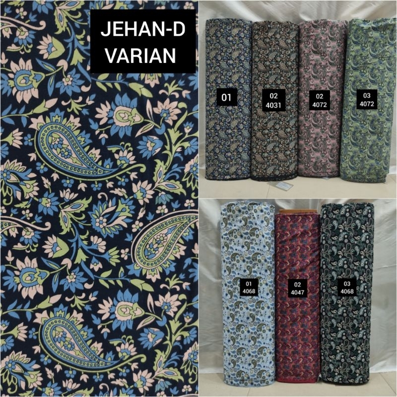 Jual Kain Katun Jepang Paisley Keong JEHAN-D VARIAN | Shopee Indonesia