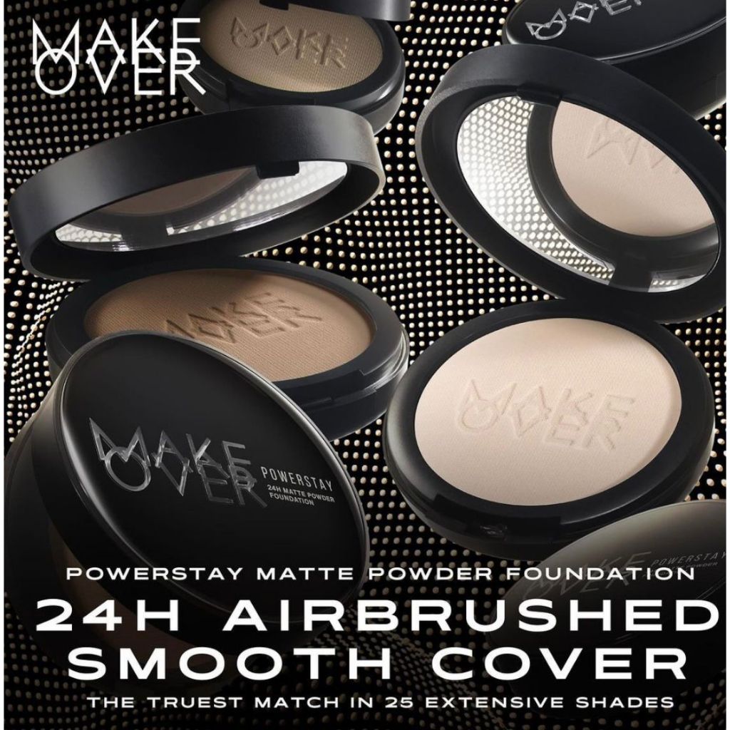 Jual MAKEOVER Powerstay Matte Powder Foundation | TWC | Shopee Indonesia