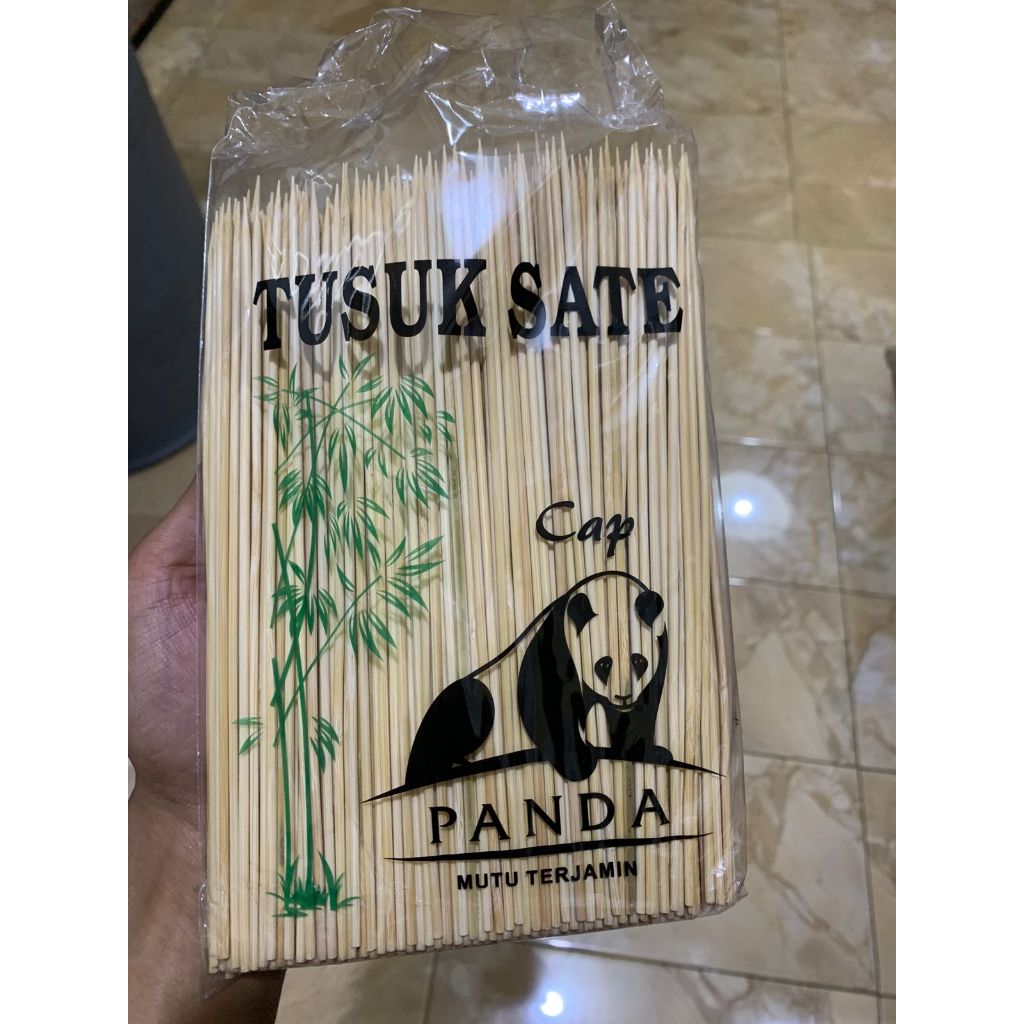 Jual TUSUK SATE BAMBU CAP PANDA 500 GRAM | Shopee Indonesia