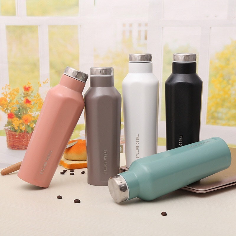 Jual BOTOL STAINLESS TYESO ATAU TUMBLER TERMOS 500 dan 750ML MODEL BARU ...