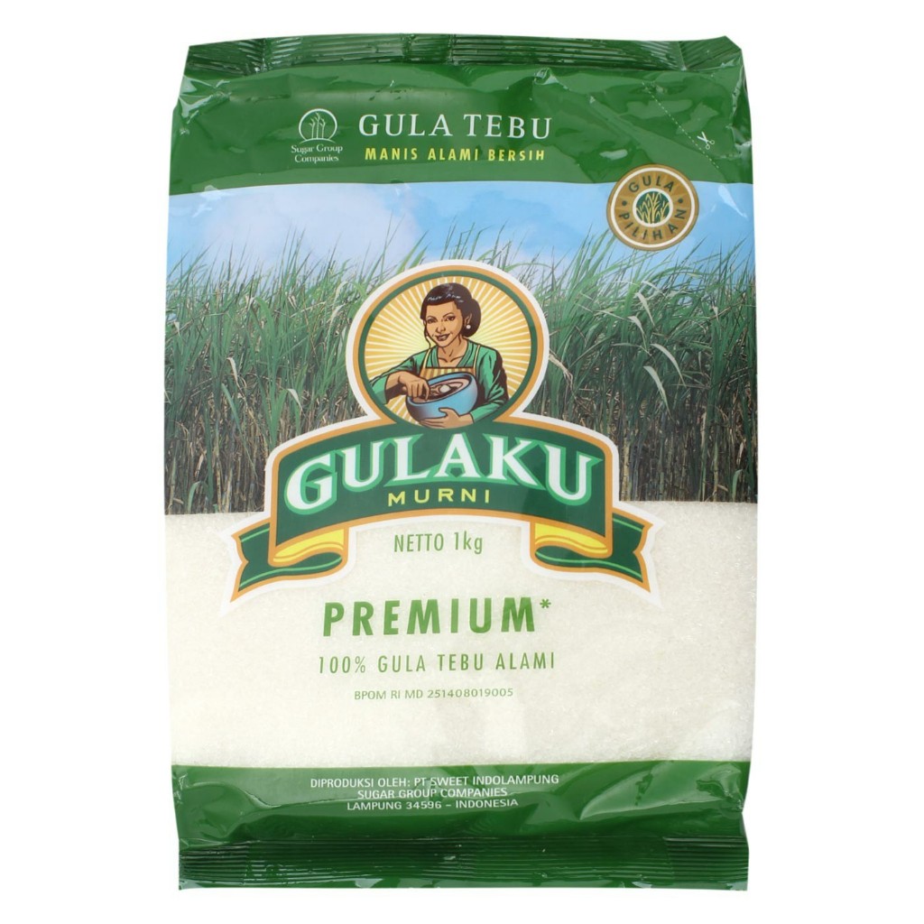Jual Gulaku Gula Tebu Premium Sugar 1 Kg,| Gula Premium| Gula Kristal| Promo sembako| Gula murah ...