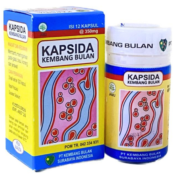 Jual KAPSIDA KEMBANG BULAN (12 KAPSUL) | Shopee Indonesia