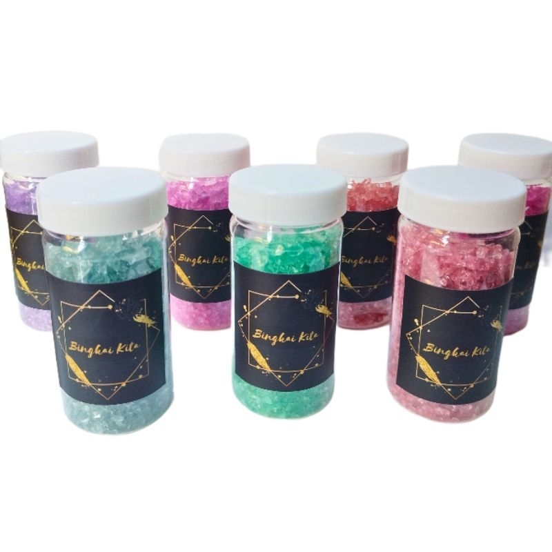 Jual 250gr Glass Chips / Pecahan Kaca Geode Resin Art | Shopee Indonesia