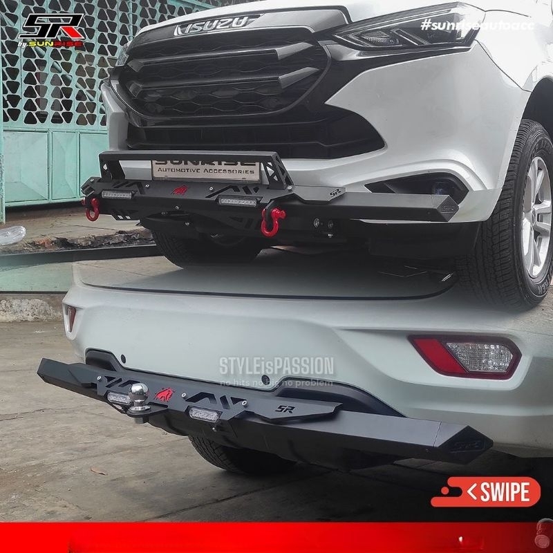 Jual Tanduk Bumper Depan ISUZU MU-X Towing Bar Bumper Belakang Isuzu ...