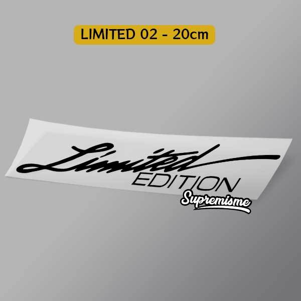 Jual Stiker Limited Edition / Sticker Limited Edition Terbaru / Stiker ...