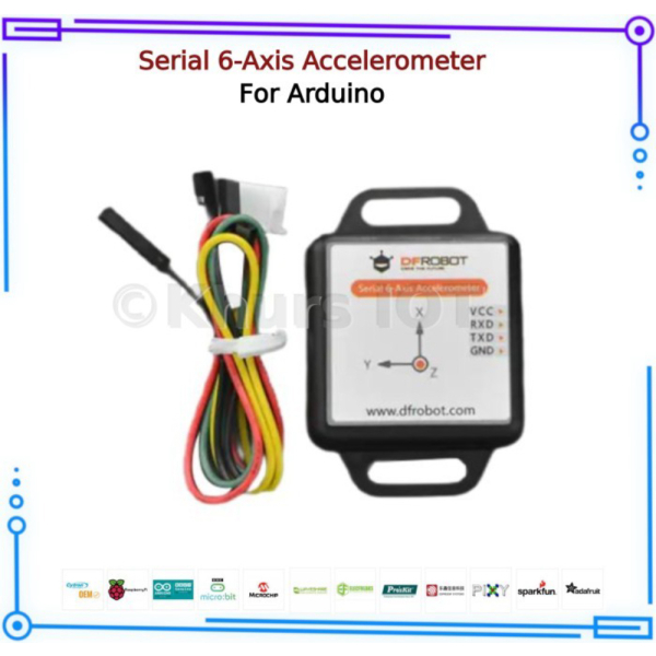 Jual Dfrobot Serial 6 Axis Accelerometer For Arduino Limited Shopee