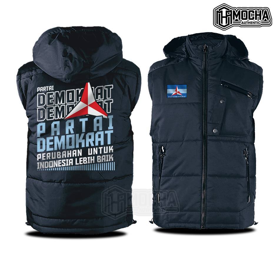 Jual Mocha - ROMPI DEMOKRAT ROMPI PRIA TEBAL CSUTOM LOGO | Shopee Indonesia