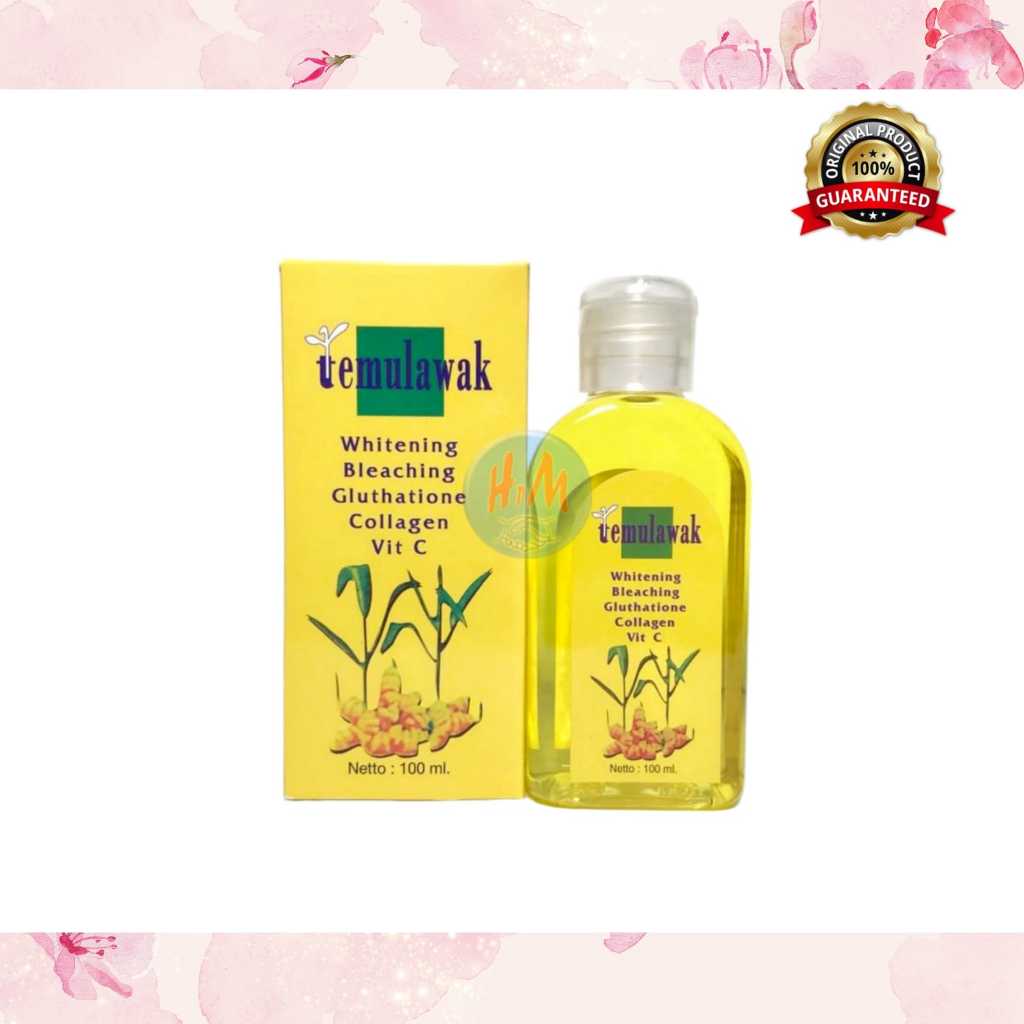 Jual TONER TEMULAWAK HOLO EMAS BESAR BOTOL KUNING ORIGINAL 100 ML ...