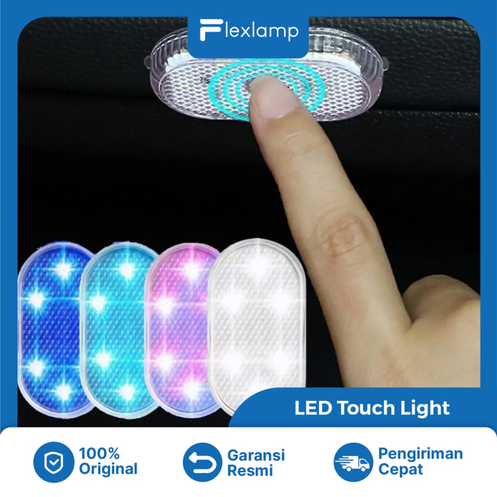 Jual LED Touch Light LED Tempel Touch Light Lampu Sentuh Sensor ...