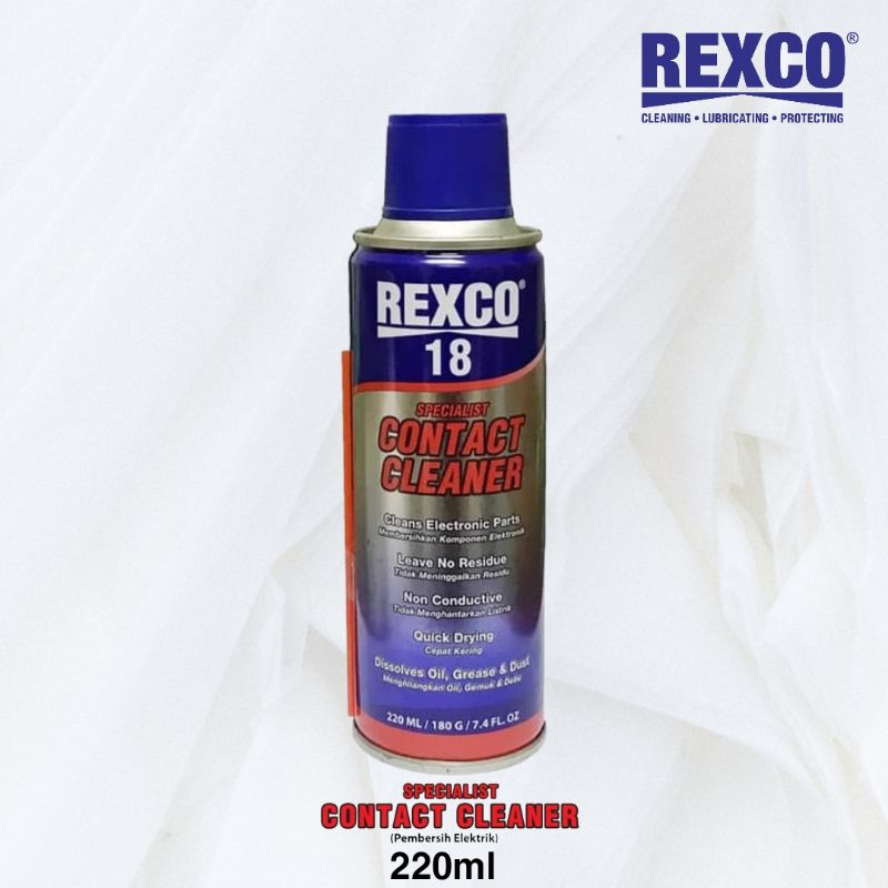 Jual REXCO 18 CONTACT CLEANER CAIRAN PEMBERSIH KELISTRIKAN ELEKTRONIK ...
