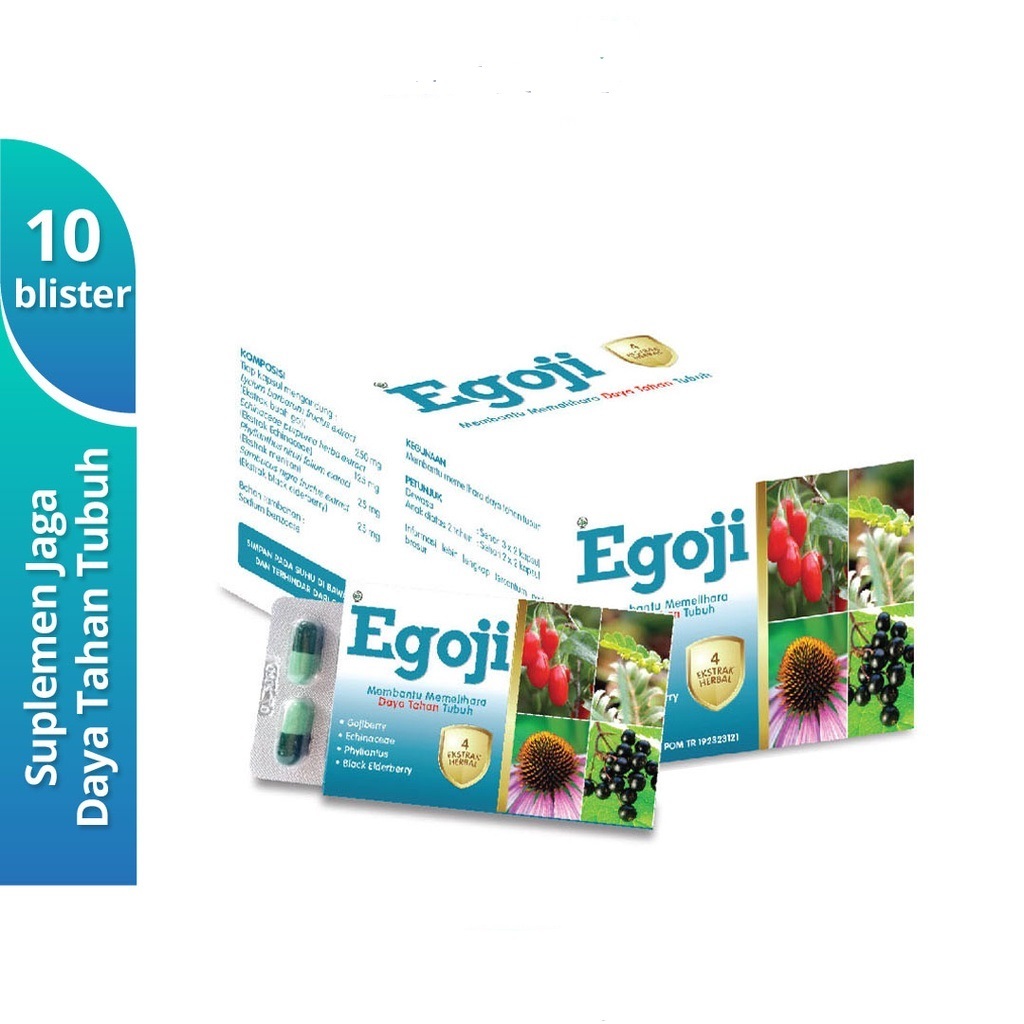 Jual Egoji Box Isi 100 Kapsul - Daya Tahan Tubuh Dan Kekebalan Tubuh ...
