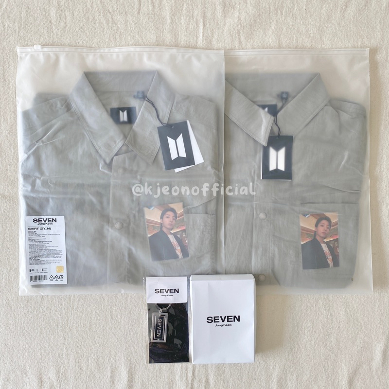 Jual [READY] Official T-Shirt Seven Jungkook | Golden Merch Jungkook BTS | Golden album Merch ...