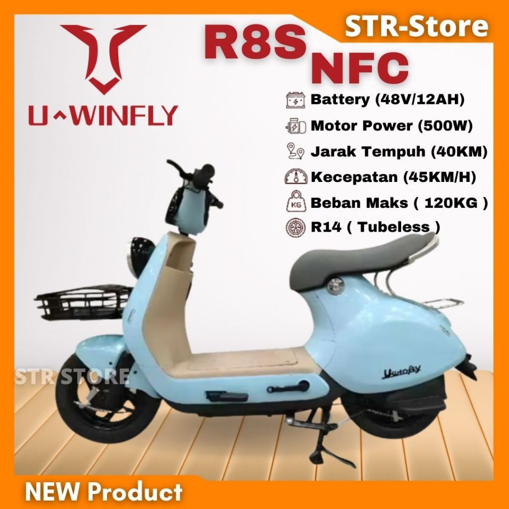 Jual UWINFLY R8S SEPEDA LISTRIK U WINFLY R8S UWINFLY R8 S RESMI UWINFLY ...