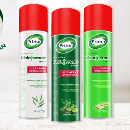 Jual Primo Air & Surface Disinfectant Spray Fogger 500ml | Shopee Indonesia