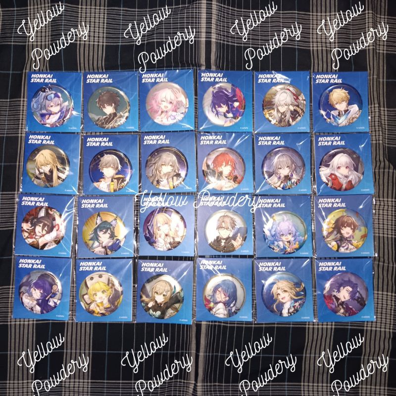 Jual READY PIN LOGAM BADGE BULAT HONKAI STAR RAIL X CONVIVIUM CAFFE ...