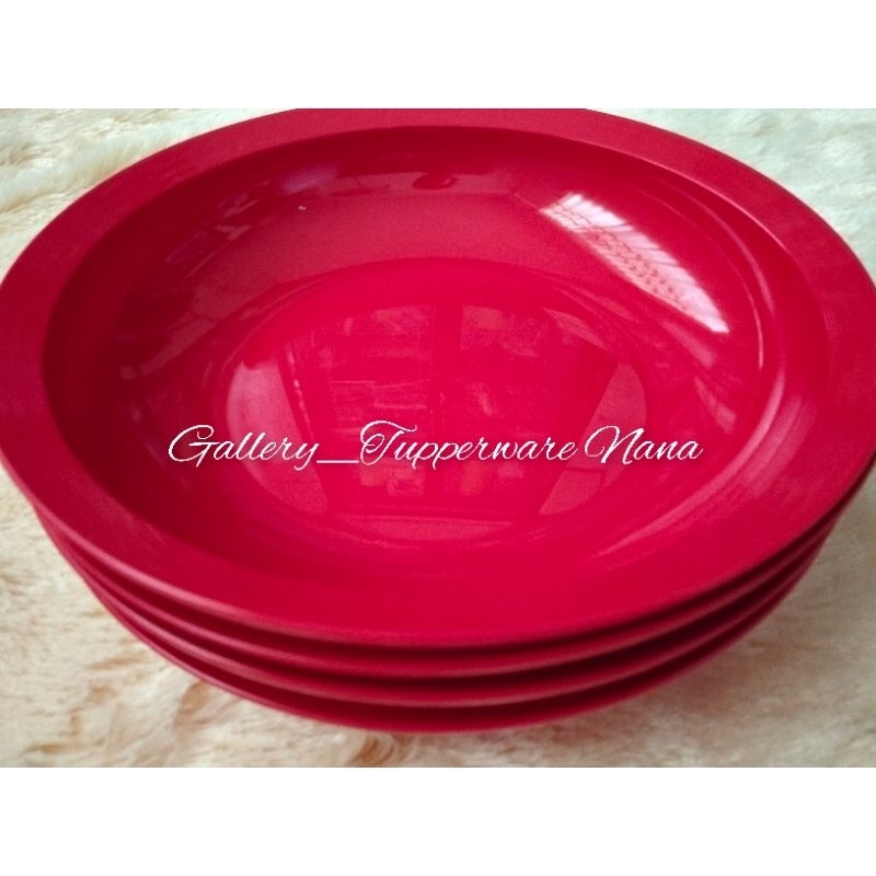 Jual Tupperware Crescendo Plate Set | Shopee Indonesia