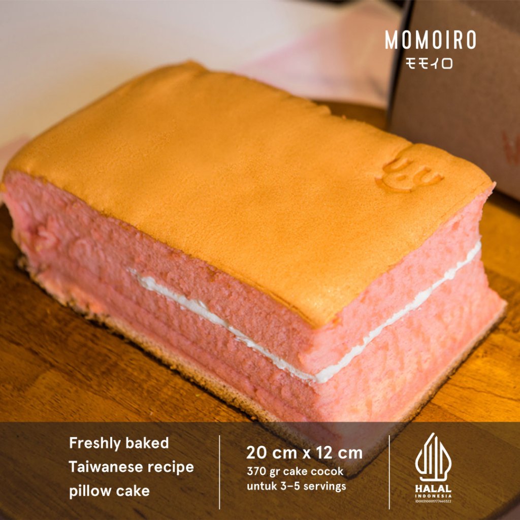 Jual Momo Original Pillow Cake (Kue Bantal / Castella Cake) | Shopee ...