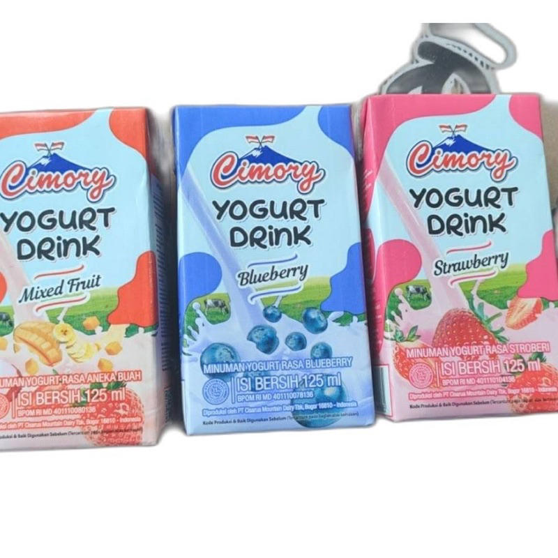 Jual BISA MIX 2 RASA Cimory yogurt drink kemasan kotak 125 ml | yoghurt anak | bekal anak ...
