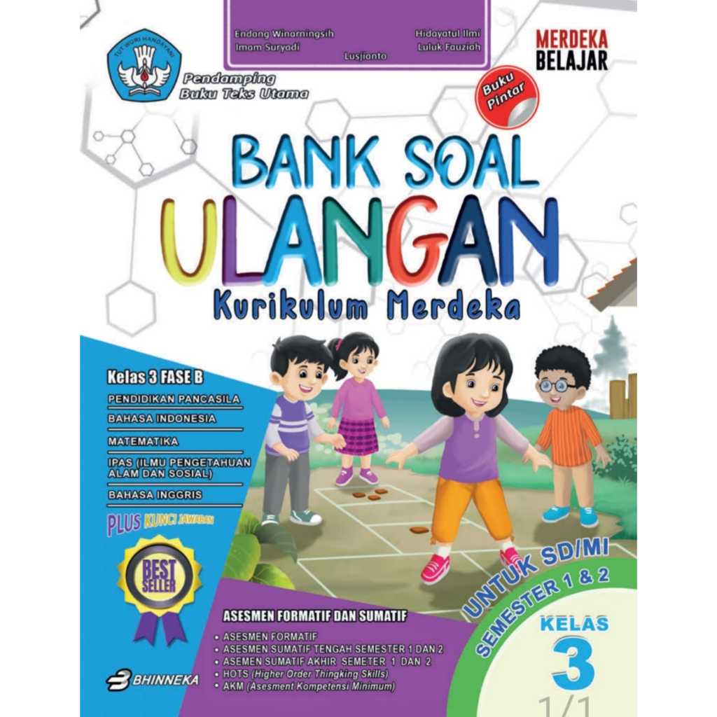 Jual BUKU BANK SOAL ULANGAN KELAS 1 S.D KELAS 6 SD/MI KURIKULUM MERDEKA | Shopee Indonesia